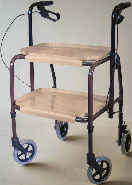Ausnew Home Care | Strolley Trolley - Height Adjustable with Brakes